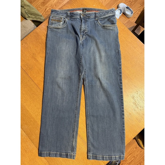 Prana | Jeans | Prana Jeans Mens 36x3 Straight Leg Stretch Blue Denim ...
